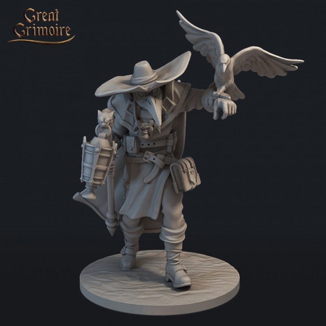 Plague Doctor Miniature Dr Corvus Table Top Games, Painting Wargames ...