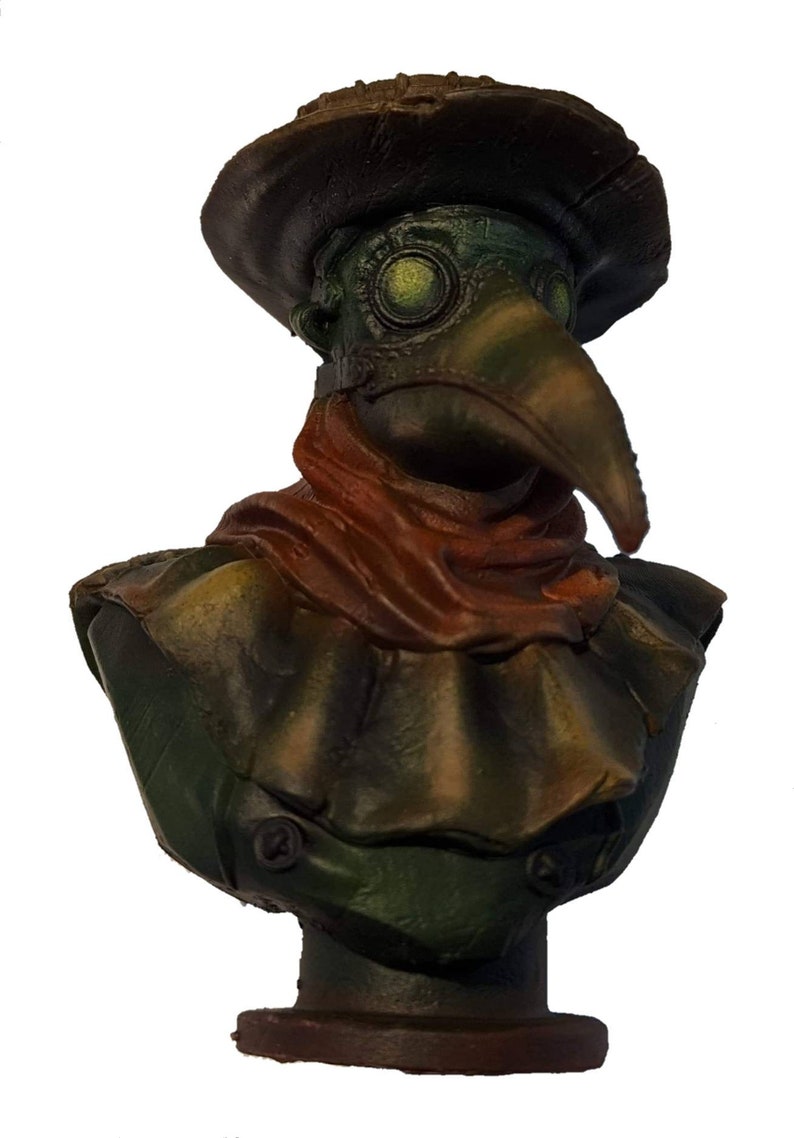 Plague Doctor Bust Dnd RPG Painting Models Miniatures - Etsy UK