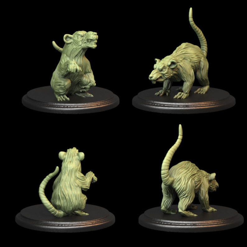 Rat Men Ratman Monster Table Top Games Wargames Dnd Rpgs - Etsy UK