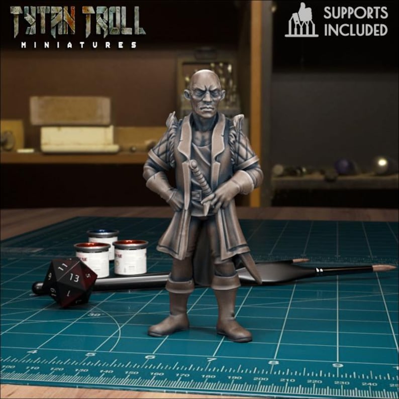 Personajes NPC Curse of Strahd Models Set 6 para juegos de rol, juegos ...