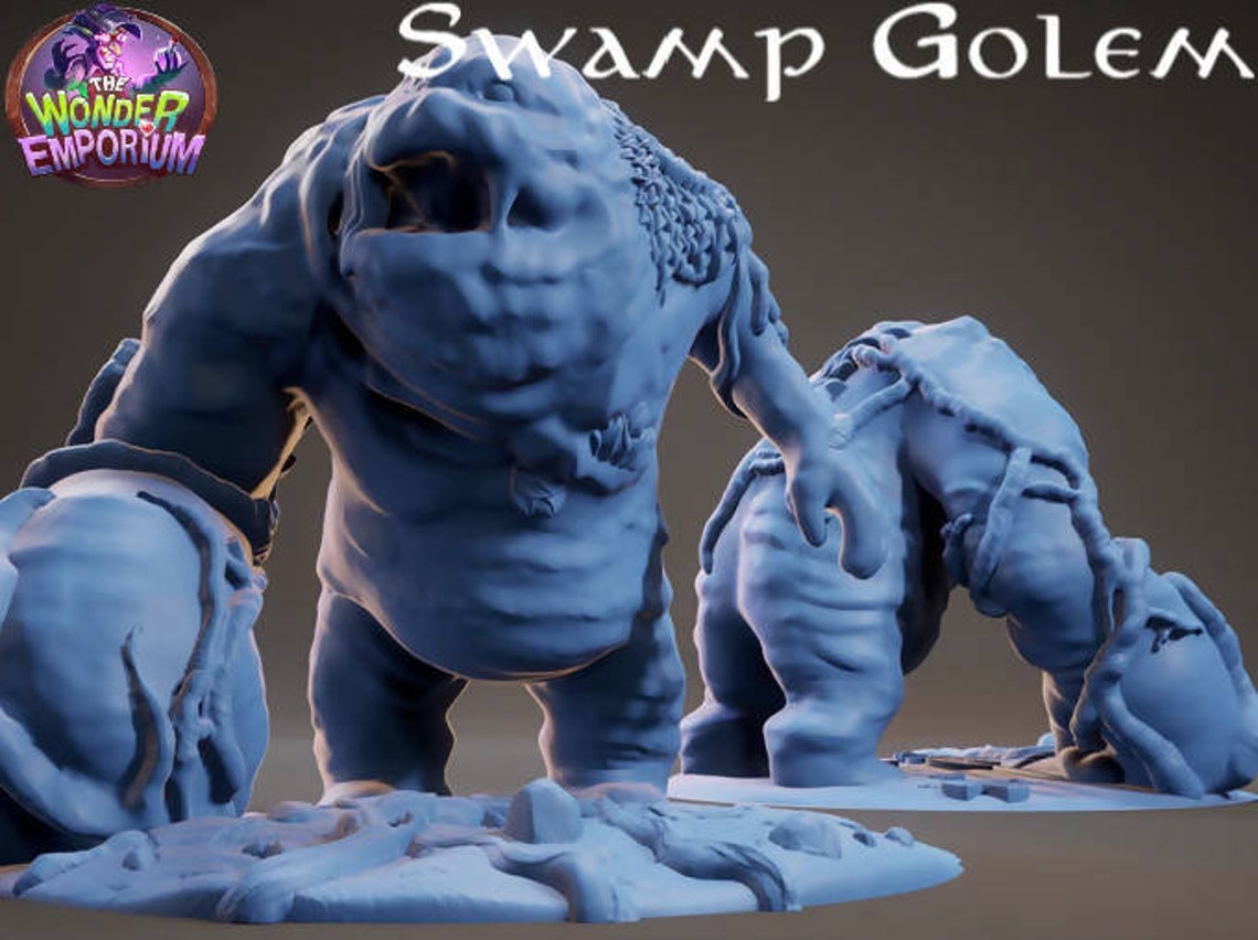 Golem, Elemental Monster Table Top Games, Wargames Dnd Rpgs - Etsy UK