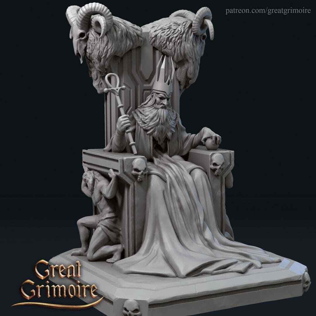 The Emperor | Great Grimoire | Tabletop RPG | 28-32mm | Dnd Model - Etsy