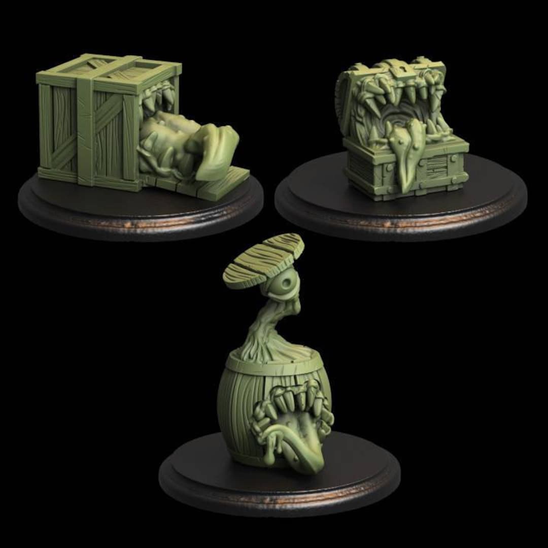 Mimic Models for RPG Dnd Wargames, Npcs - Etsy UK
