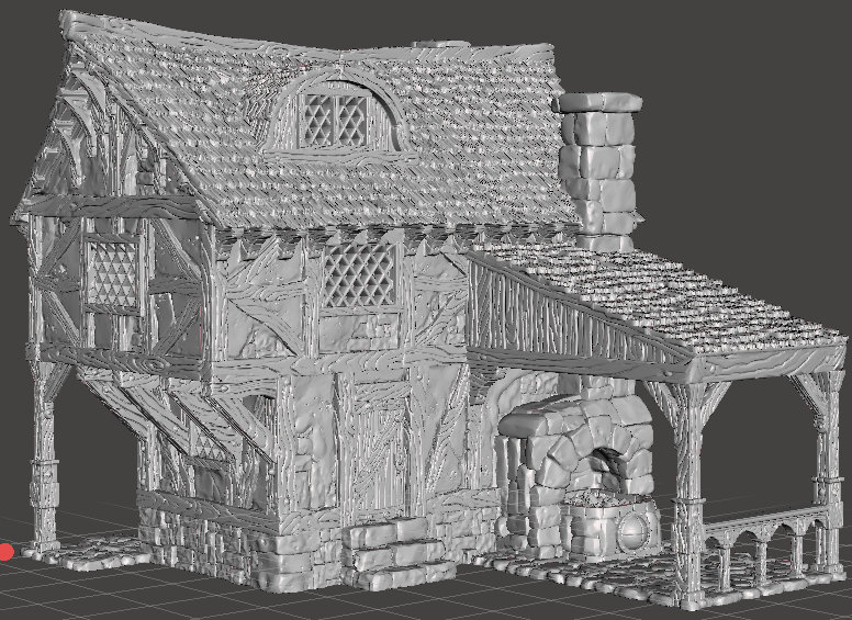 Medieval Blacksmith Building