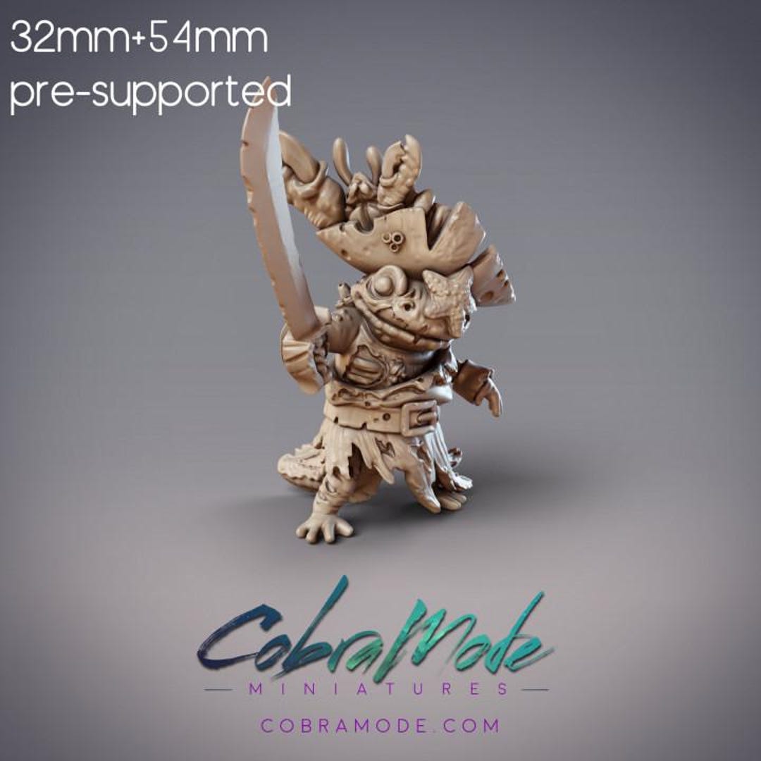 Zombie Pirate Salamander Captain - Kenki, Hanzaki Undead Pirate ...