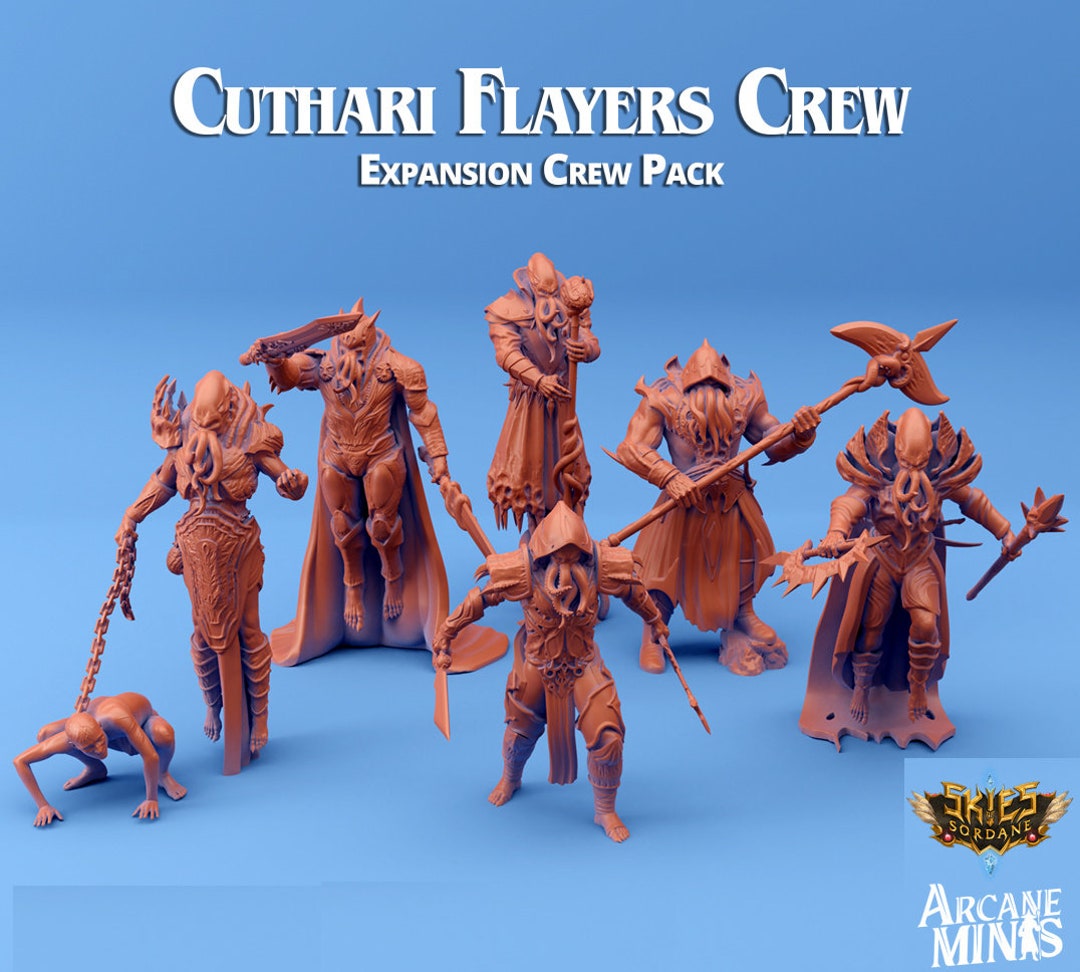 Cuthari Flayers Crew Navy Sailors Pirates, for Dnd, RPGS, by Skies of ...