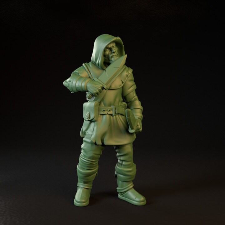 Thug Bandit Characters for Rpgs Tabletop Games Dungeons & - Etsy UK