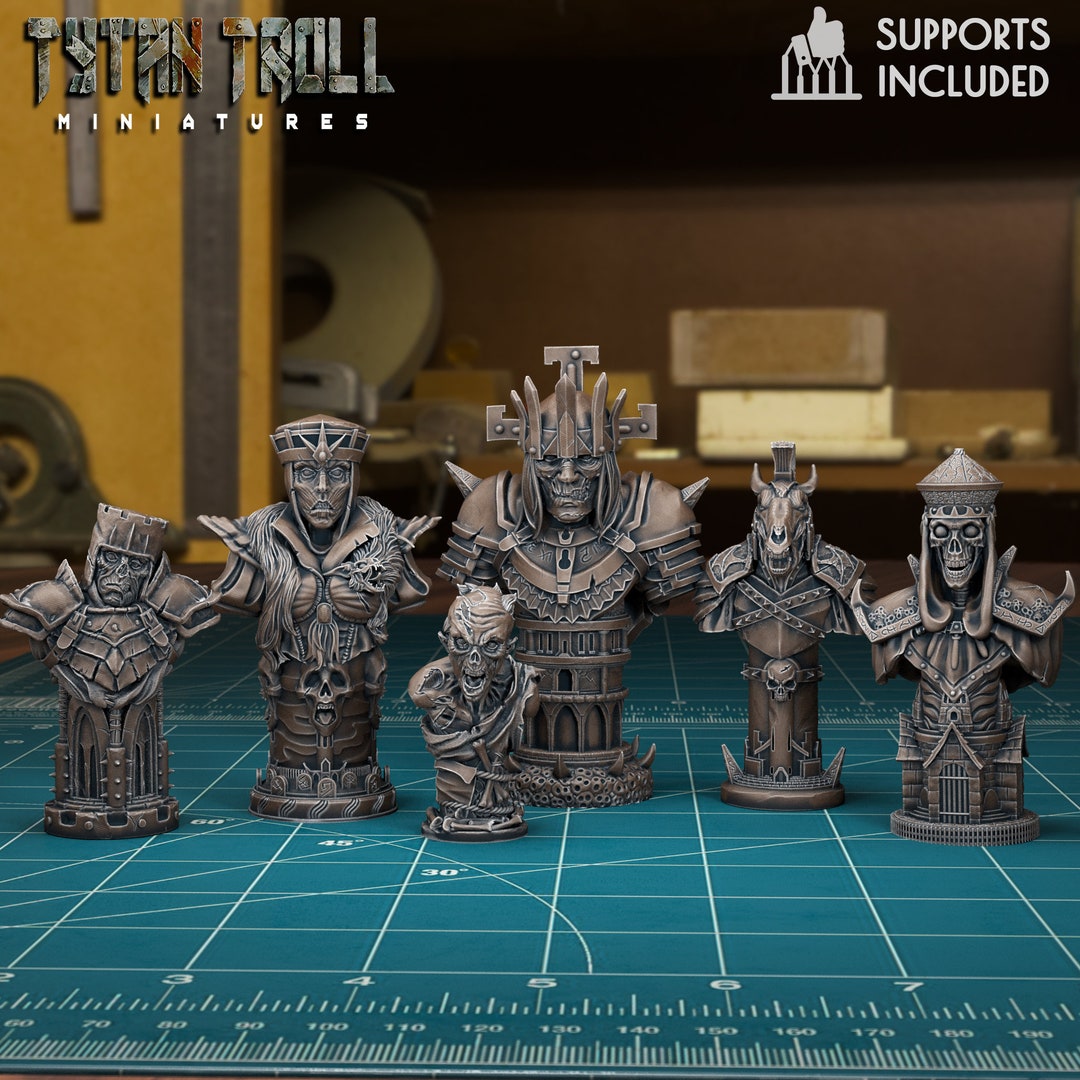 Undead Theme Chess Set - Etsy