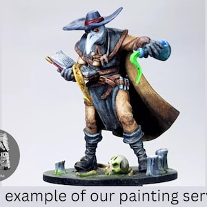 Automaton Mechanical Man Robot Miniature Table Top Games, Painting ...