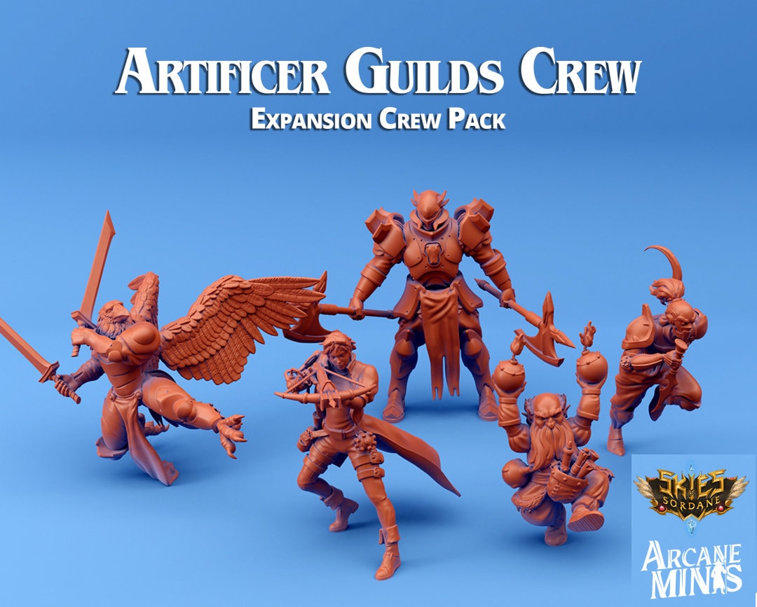 Artificer Sailors Pirates, for Dnd, RPGS, by Skies of Sordane ...