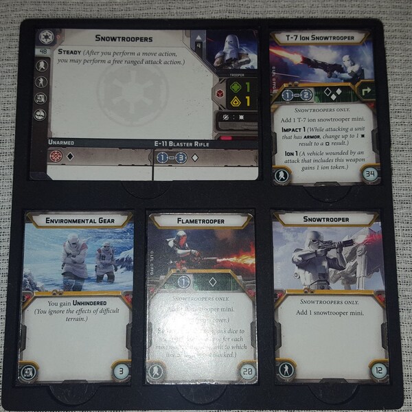 Sw Legion Card Tray - Etsy