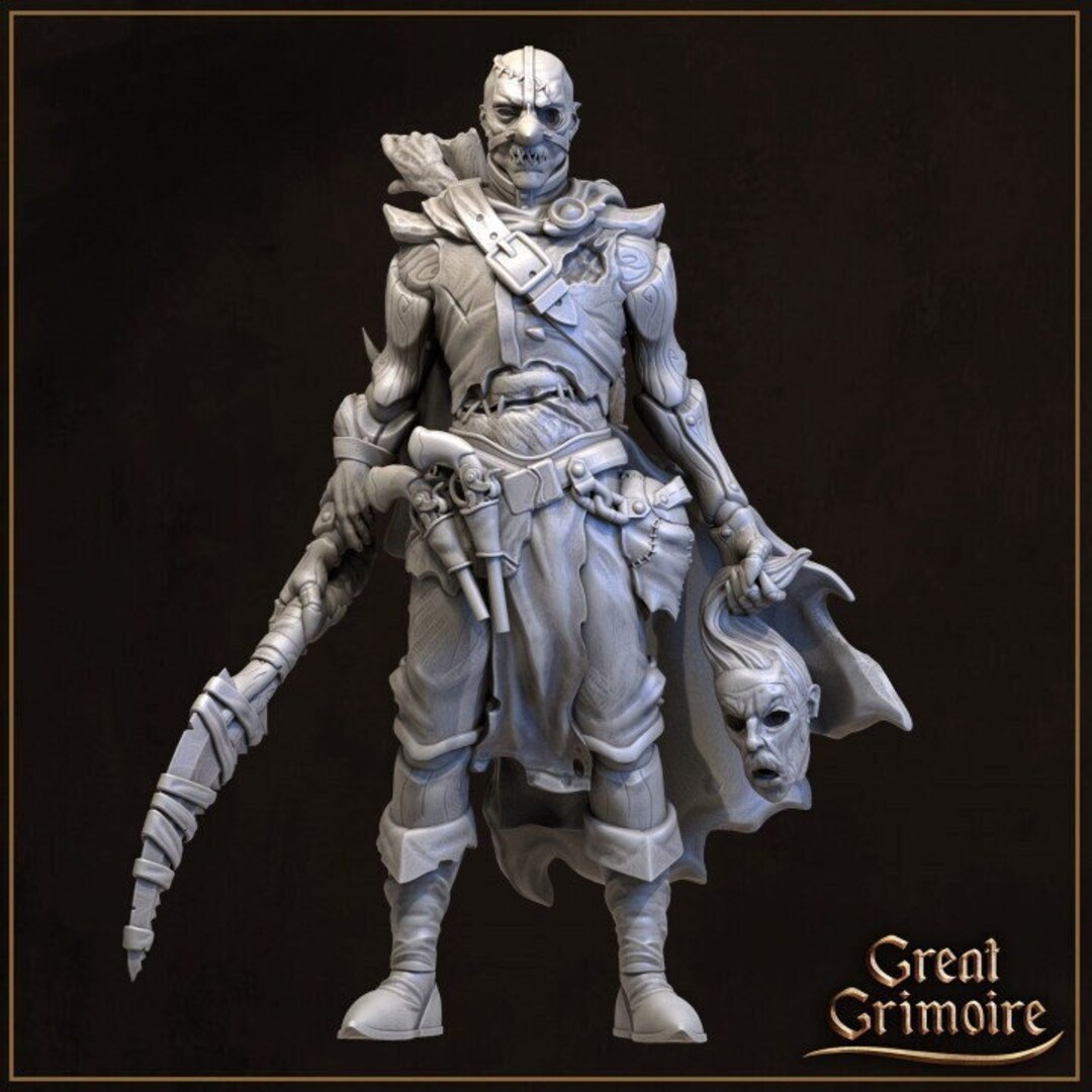 Pinocchio Skin Flayer Leatherface Miniature Great Grimoire Table Top ...