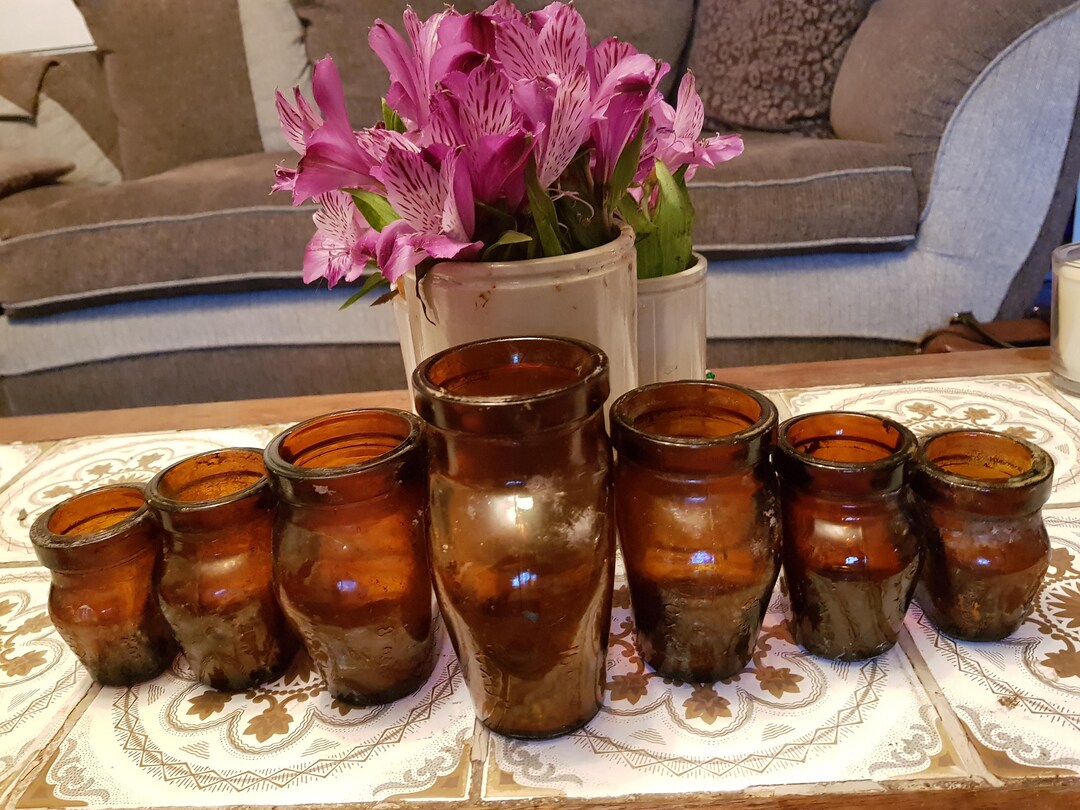 Set of 7 Vintage Oxo Jars - Etsy
