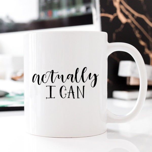 Actually I Can - Etsy