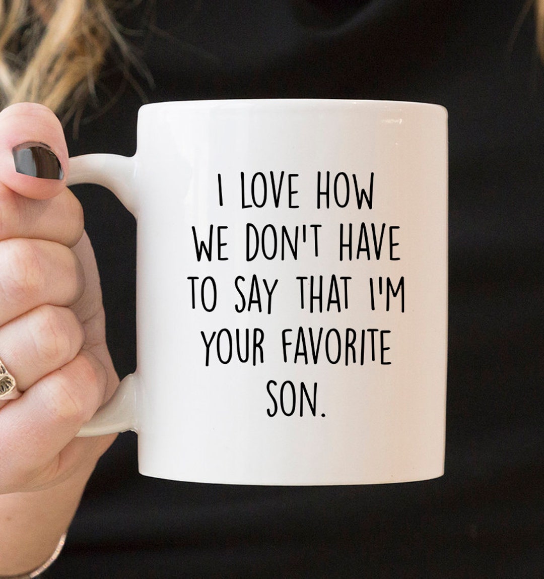 Favorite Son Mug Family Mug Best Son Ever Mug Funny Mug - Etsy España