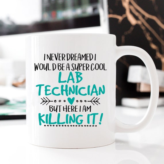 Super Cool LAB Technician, Occupational Mug, Killing, LAB Technician ...
