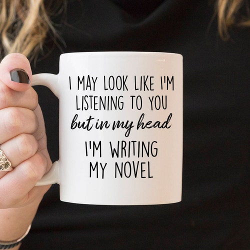 Just Write Mug Writer Gift Writing Coffee Mug Gifts for - Etsy