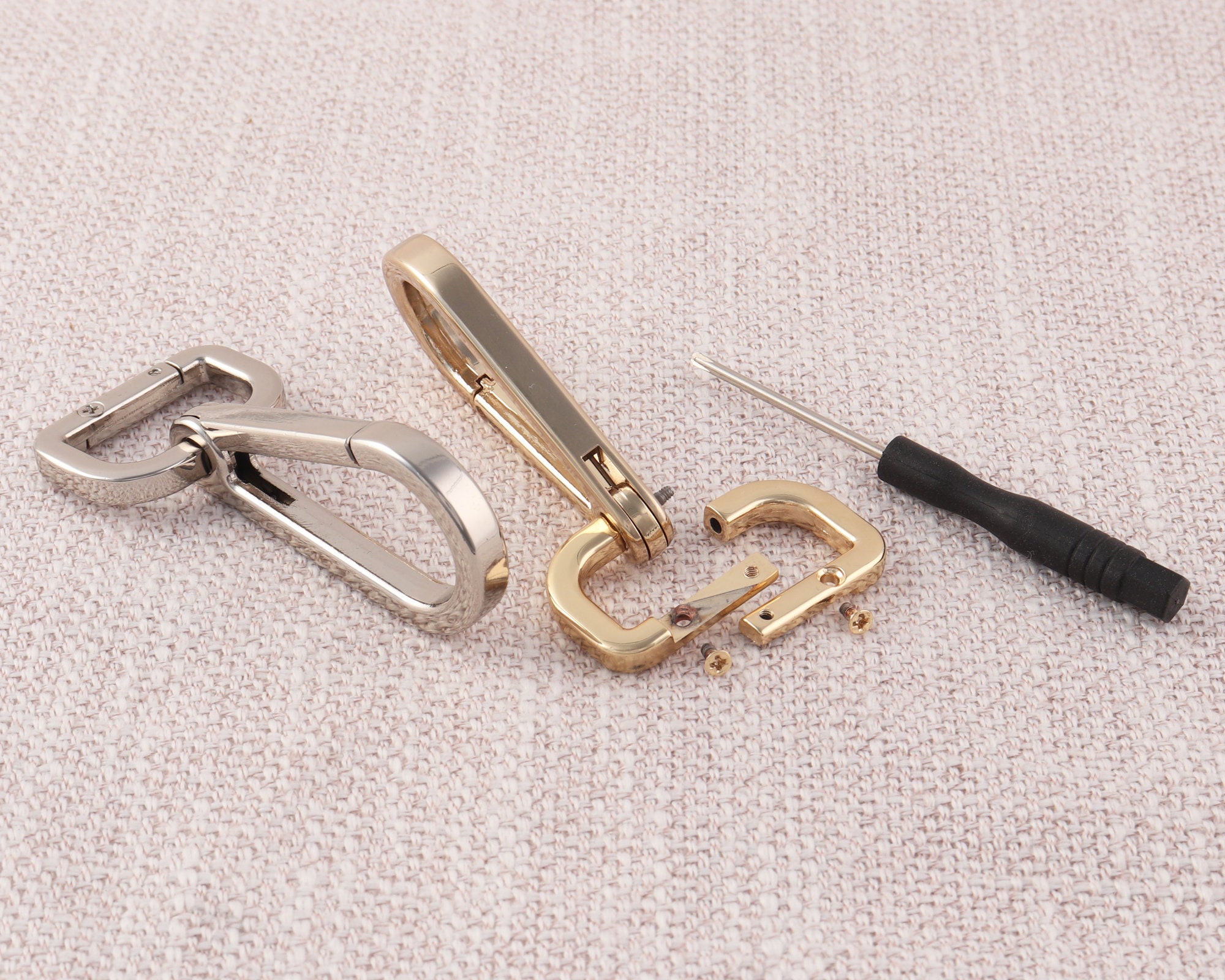 1" Detachable Swivel Snap Hook, 26mm Inner Silver/gold Removable Heavy ...