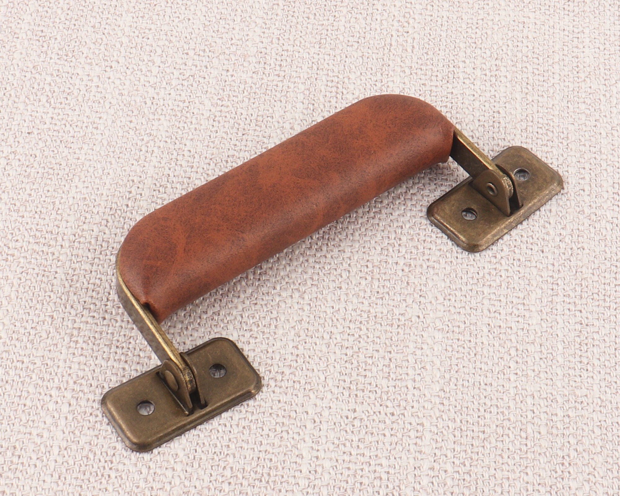 Box Leather Handles,black/bronze Luggage Trunk Handle Replacement ...