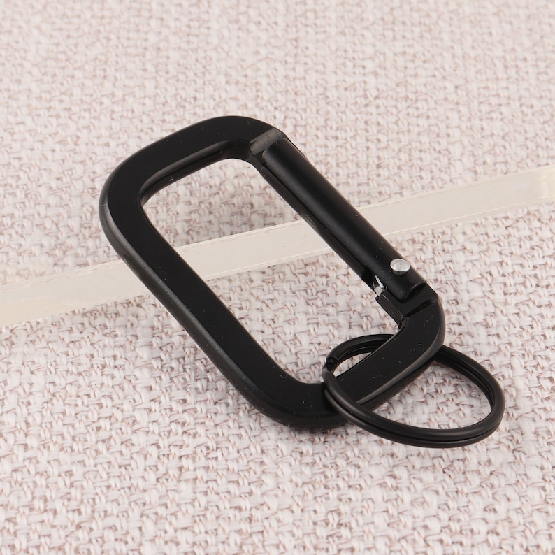 Personalized Square Shape Carabiner With Keyring,engraved Custom ...