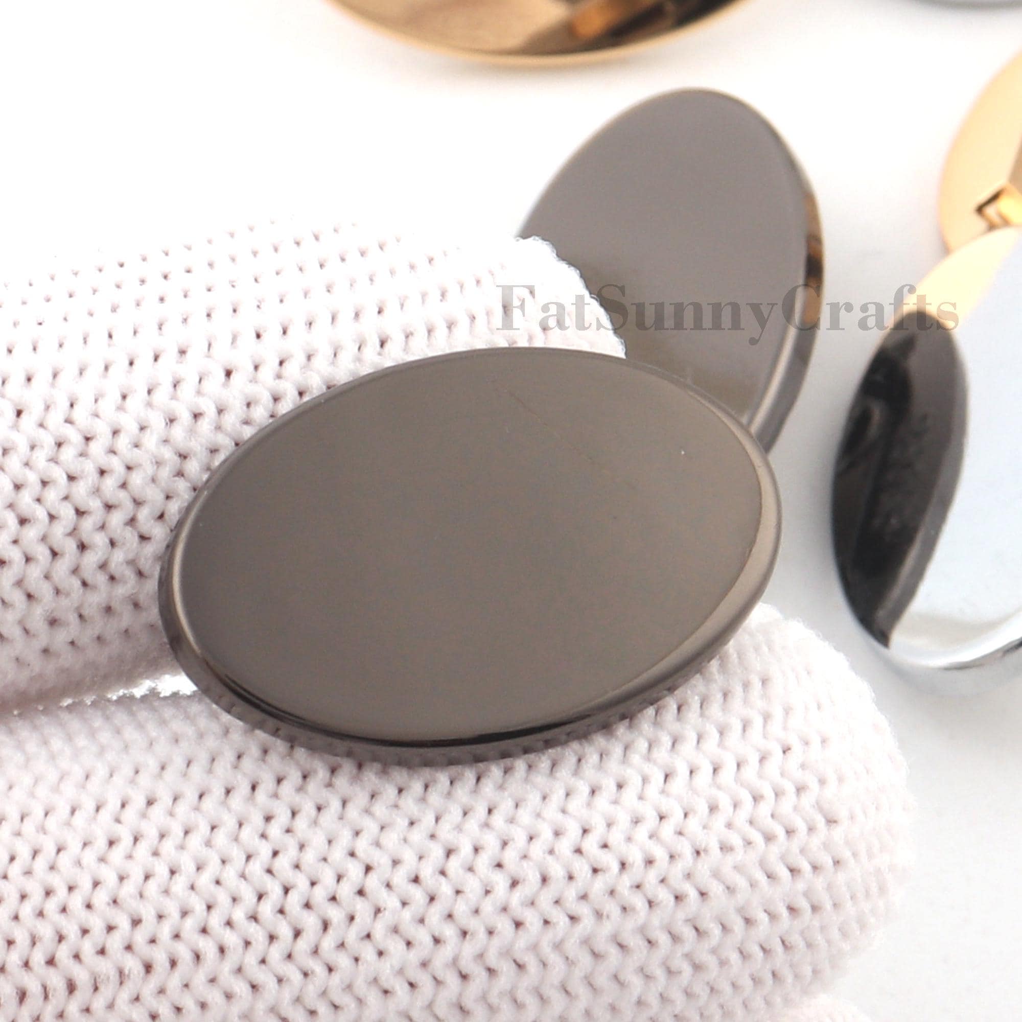Personalized Logo Bags Labels Tags,23x16mm Oval Blank Purse Bag Labels ...