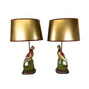 Pheasant Lamp - Etsy