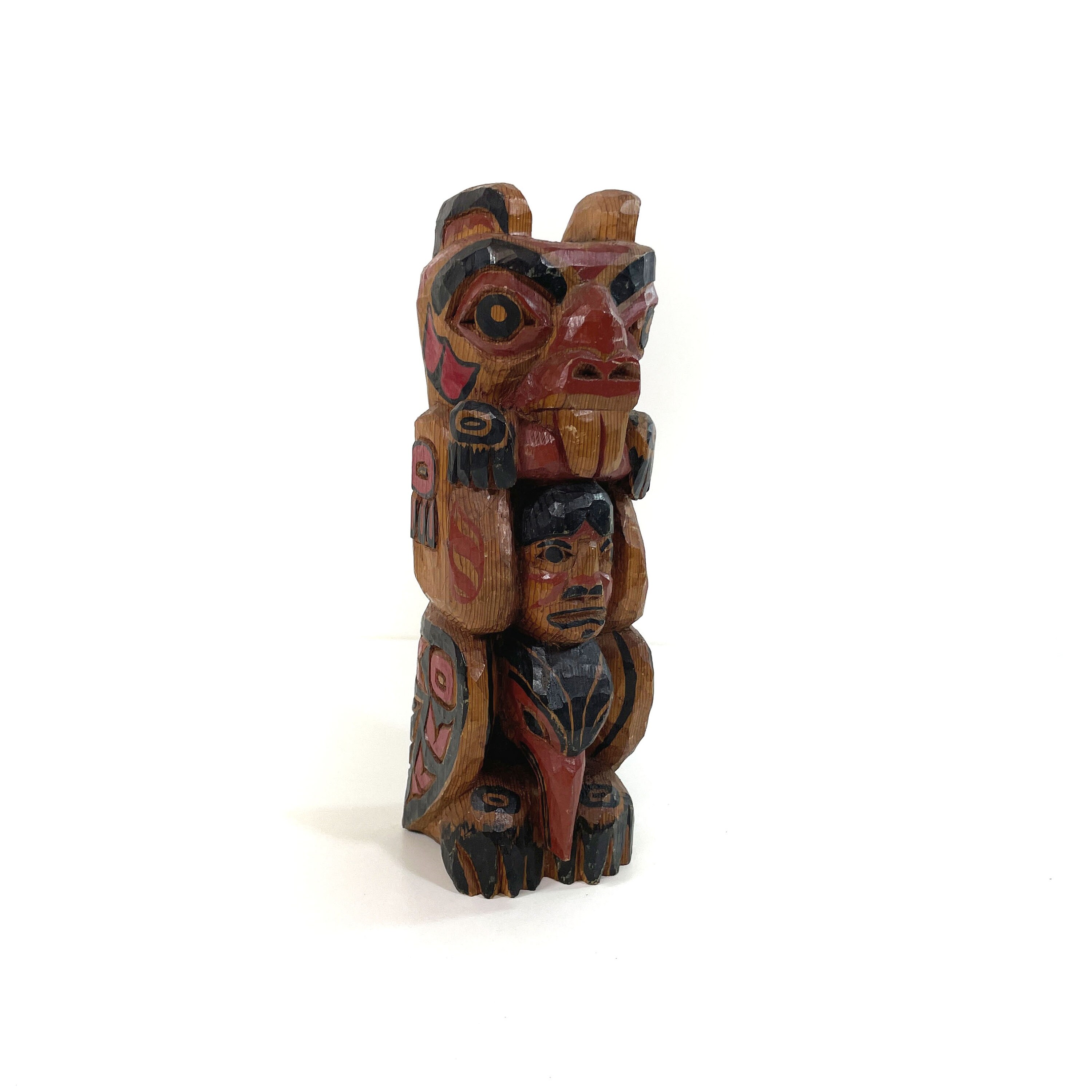 Bear Totem Pole Designs