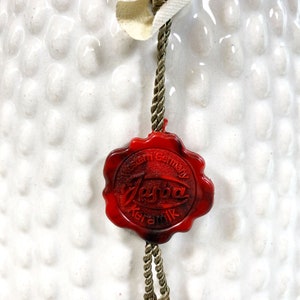 White Vintage Knobbed Vase by Jasba - West Germany - WGP - No. 165425 ...