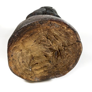 Large Vintage Huari Wooden Figure - Wari - Hand Carved - South America ...