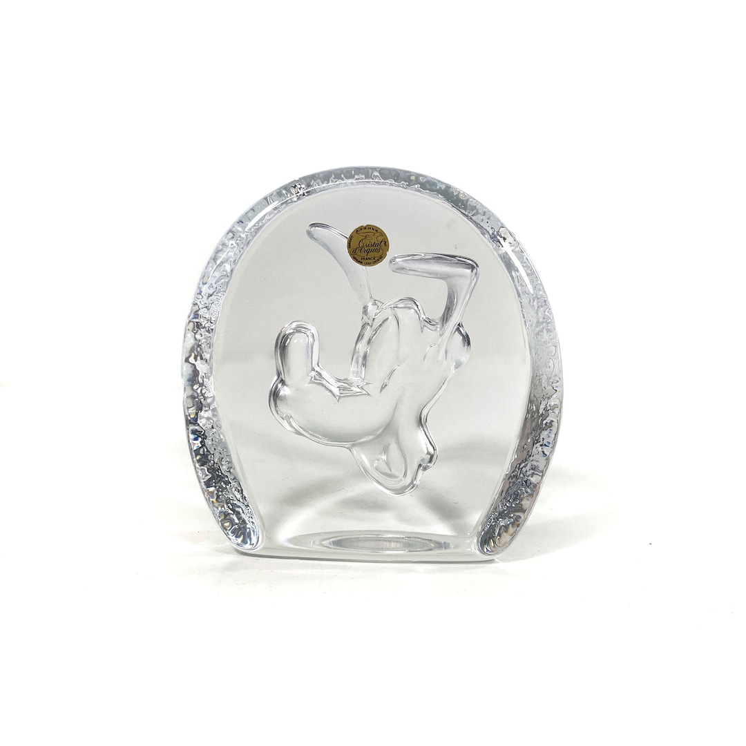 Vintage Walt Disney Heavy Paperweight - Pluto - Cartoons - Christal D ...