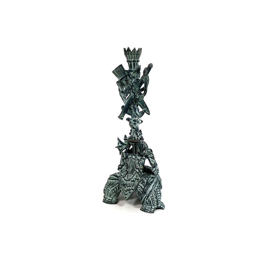 Abstract Warrior Figure - Middle Ages - Figure With Swords, Shields ...
