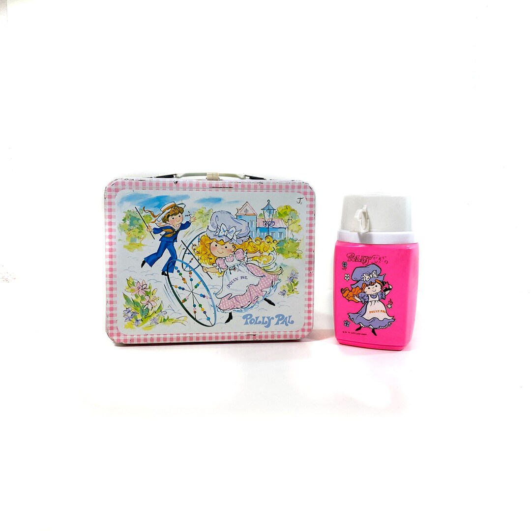 Vintage Polly Pal Lunch Box - Nostalgia - Metal Box - With Thermos ...
