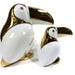 Vintage Formano Ceramic Figures - Toucans - Italian Ceramics - Golden ...