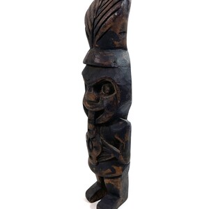 Vintage Huari Wooden Figure - Wari - Hand Carved - South America ...