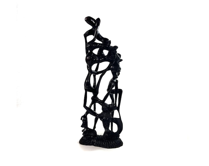 Makonde Ebony Shetani Carving by Morris Mbangwende From Tanzania - Etsy