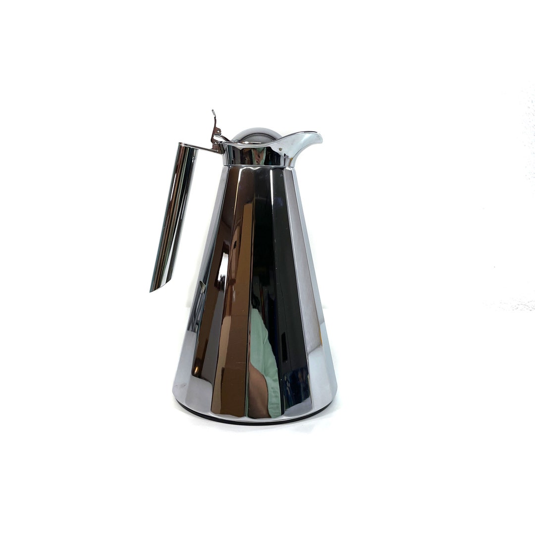 Vintage Alfi Vacuum Jug Coffee or Tea Pot Pop Art Model Agate Chrome 1 ...