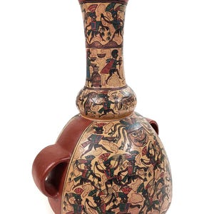 Cuzco Ceramic Vase - Inca Aesthetic - Peruvian Art Ceramics - Native ...