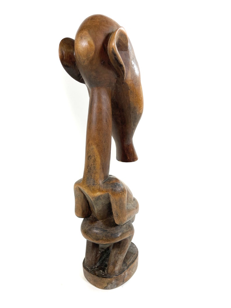 Vintage Carved African Tokoloshe Figurine - Voodoo - Morphed - Anteater ...