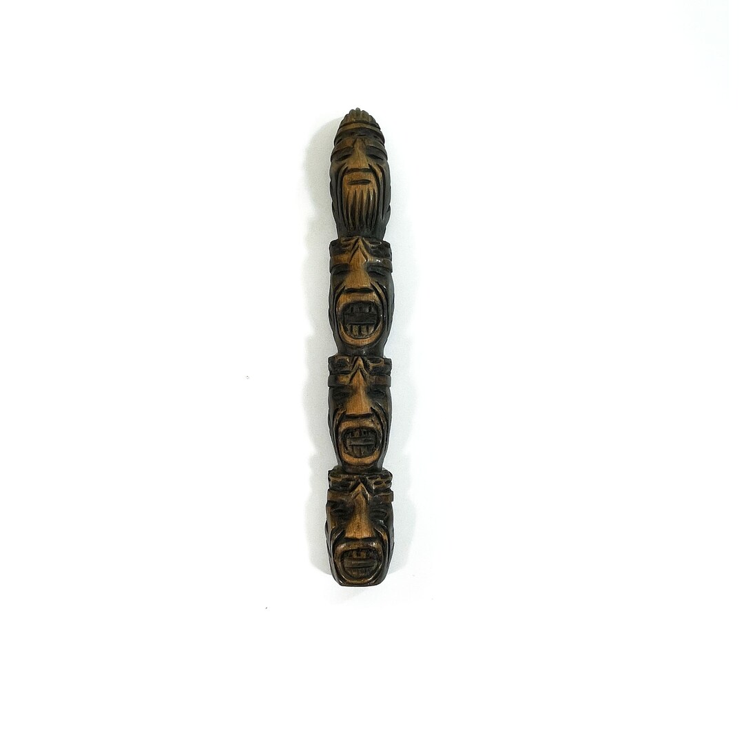Vintage South American Totem - Copacabana - Totem - Carvings ...