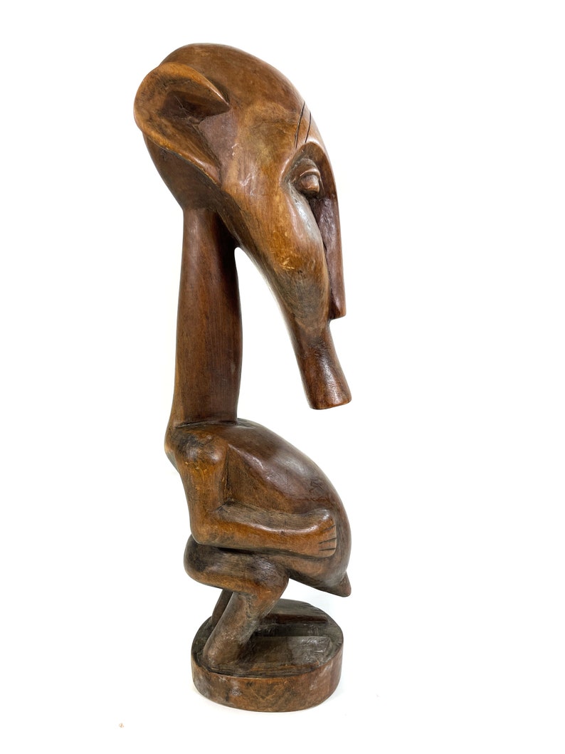 Vintage Carved African Tokoloshe Figurine - Voodoo - Morphed - Anteater ...