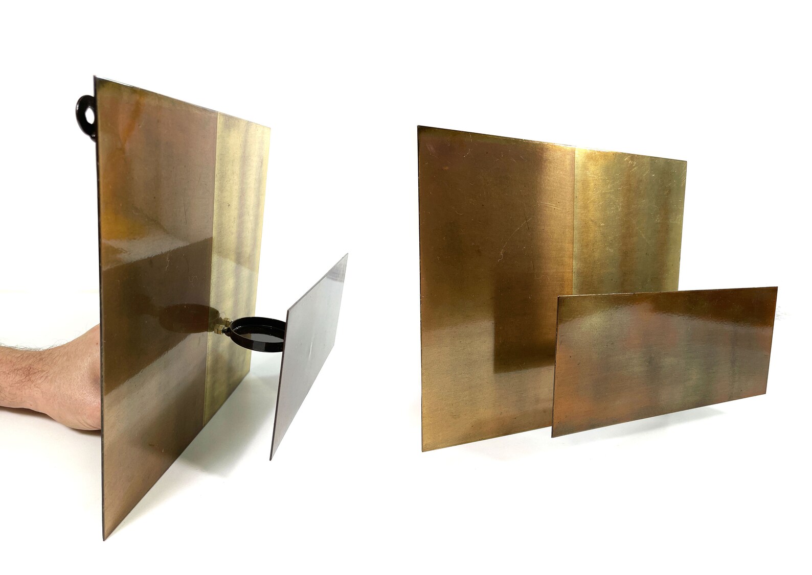 Vintage Cubist Wall Candle Holder - Candle Holder - Geometric Elements ...