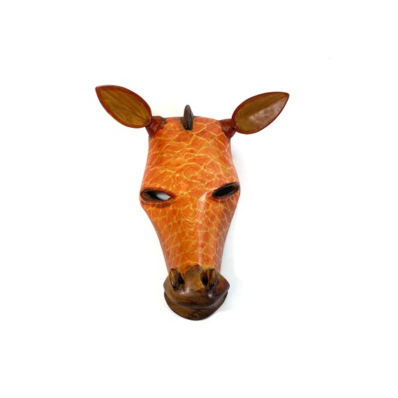 Ceramic Giraffe Mask