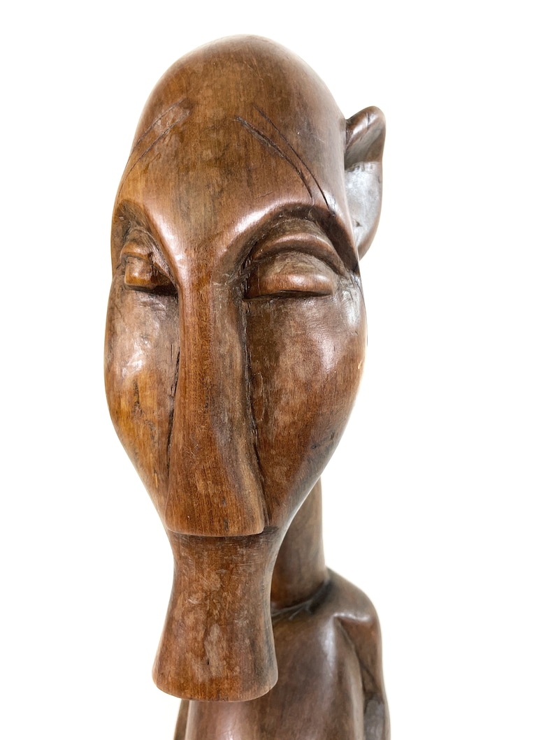 Vintage Carved African Tokoloshe Figurine - Voodoo - Morphed - Anteater ...