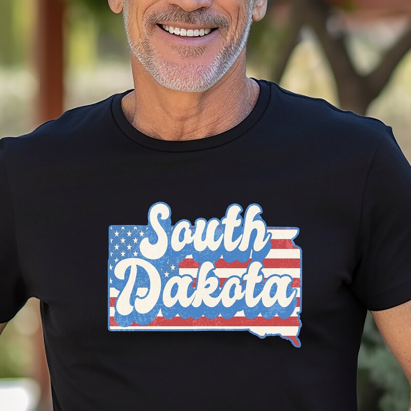 South Dakota T Shirt - Etsy