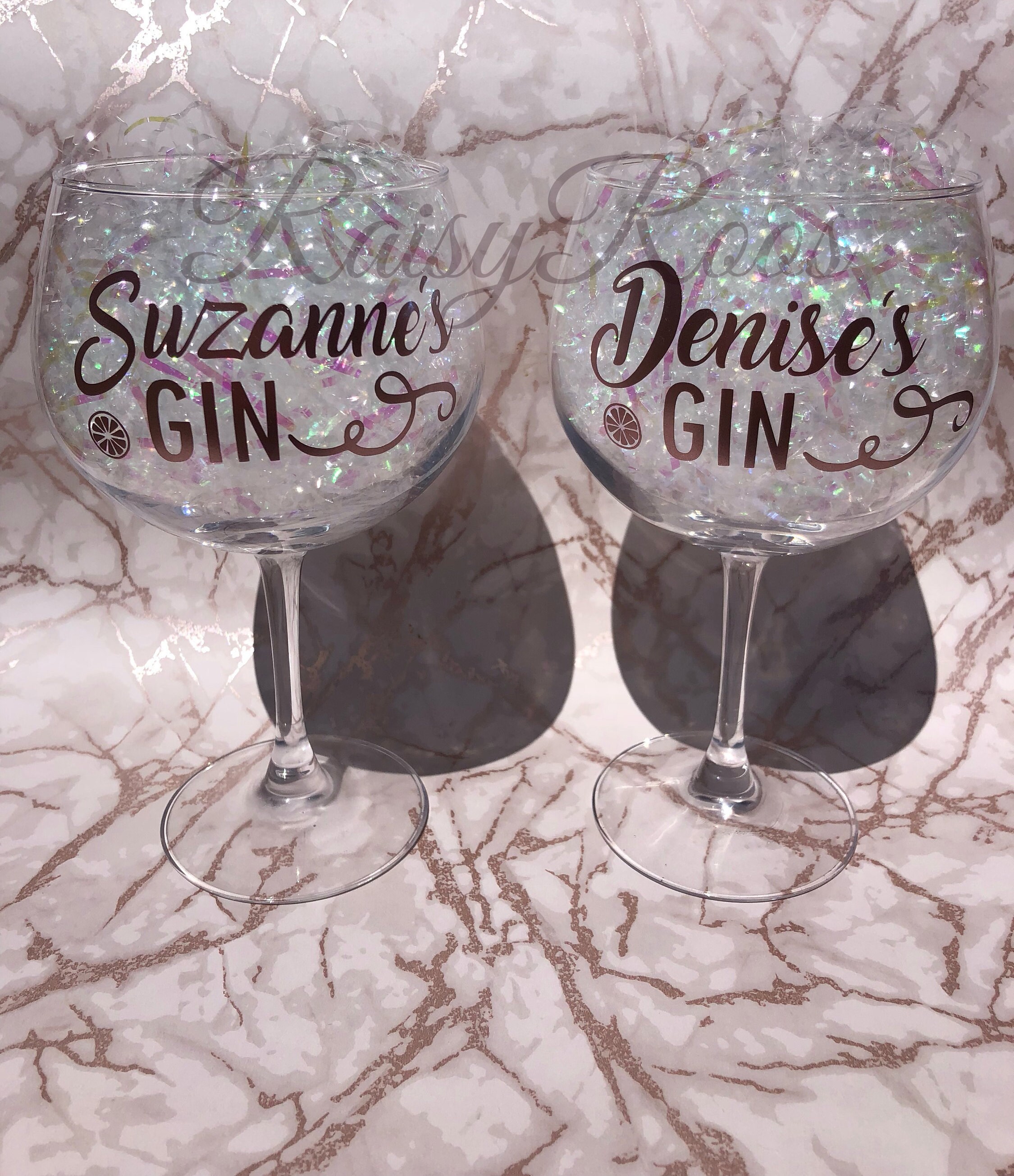 Personalised Gin Glass Gin Glass Gift Gin Fans Gin Lover - Etsy UK