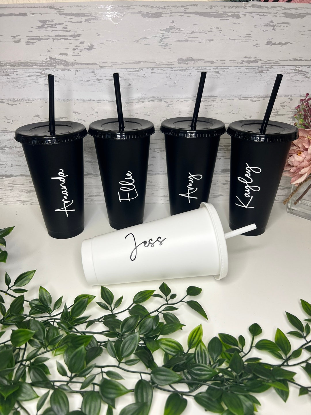 Personalised Cold Up, Cold Cup With Straw, Reusable Cup, Hen Party Cup ...