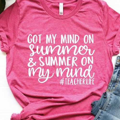 Got My Mind on Summer and Summer on My Mind Shirt / Funny - Etsy