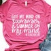 Got My Mind on Summer and Summer on My Mind Shirt / Funny Teacher Shirt ...