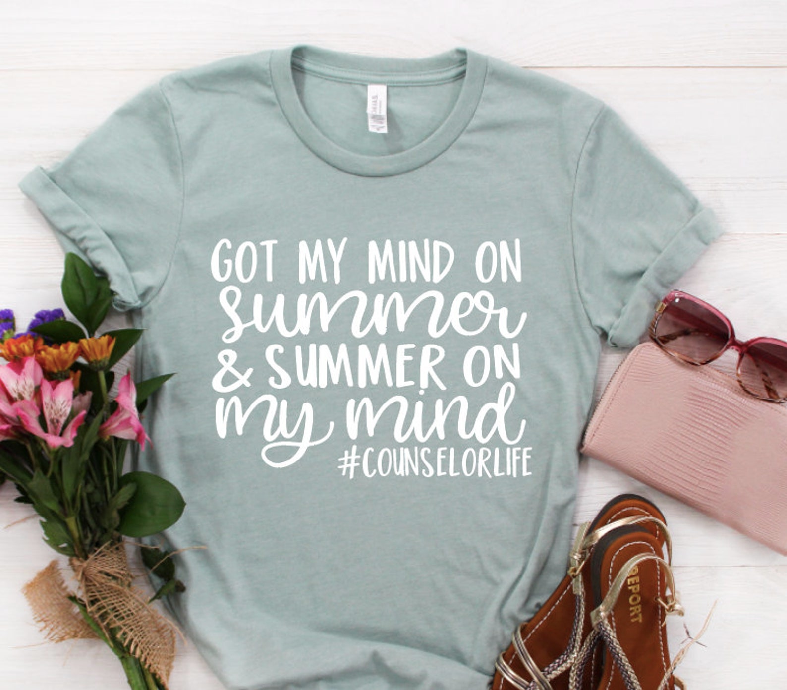 Got My Mind on Summer and Summer on My Mind Shirt / Funny - Etsy