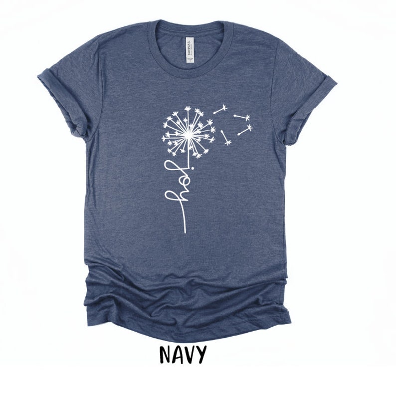 Joy Floral Shirt / Joy Shirt / Happiness Shirt / Motivational Shirt ...